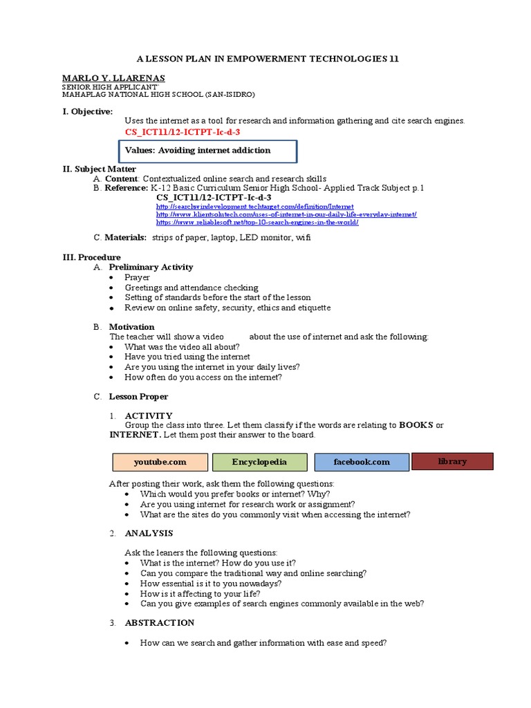 Empowering Students Through Contextualized Online Research Skills: A ...