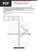 Linear Equations PYQs | PDF | Equations | System Of Linear Equations