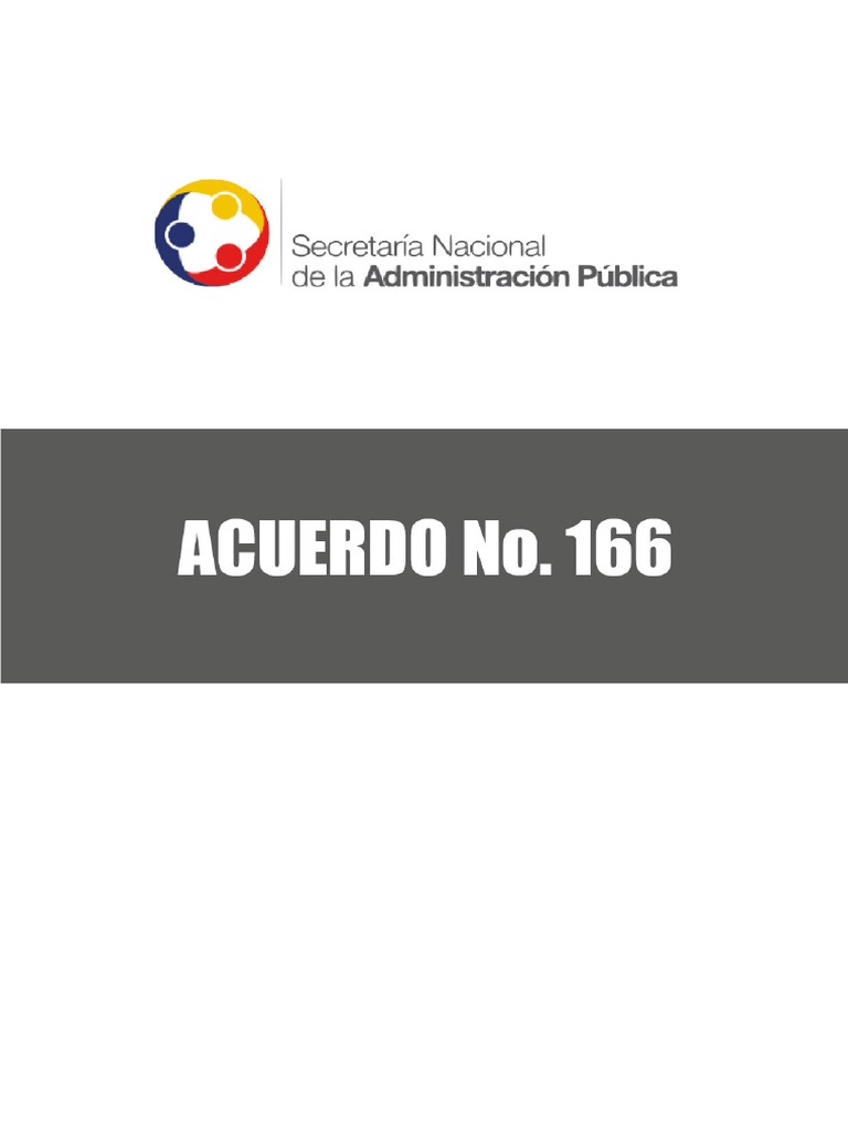 Acuerdo 166 EGSI ISO 27000 | PDF
