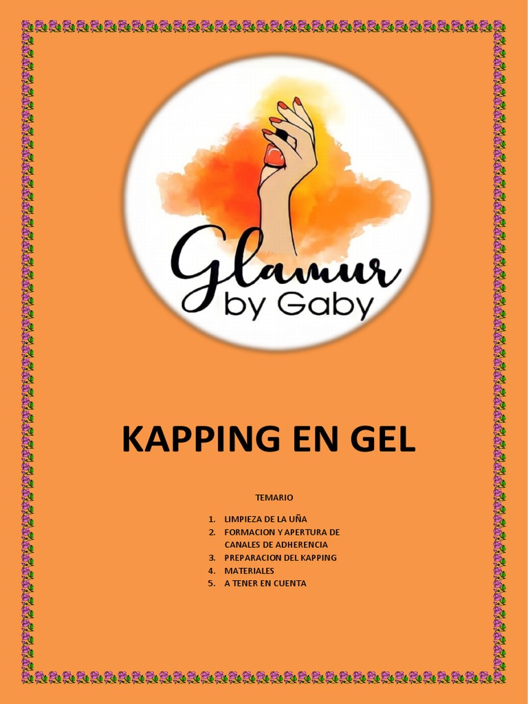 Guía de Kapping en Gel: Materiales y Pasos | PDF