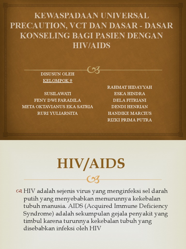 Kewaspadaan Universal Precaution, VCT | PDF