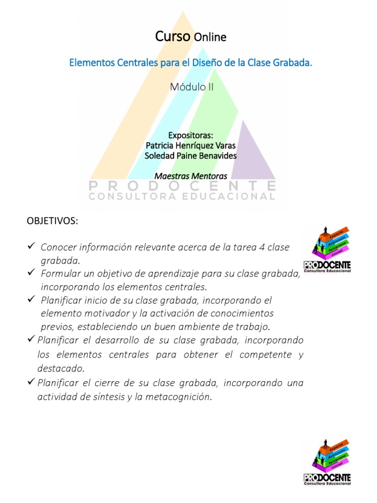 Clase Grabada Ruta Intensiva | PDF | Aprendizaje | Evaluación