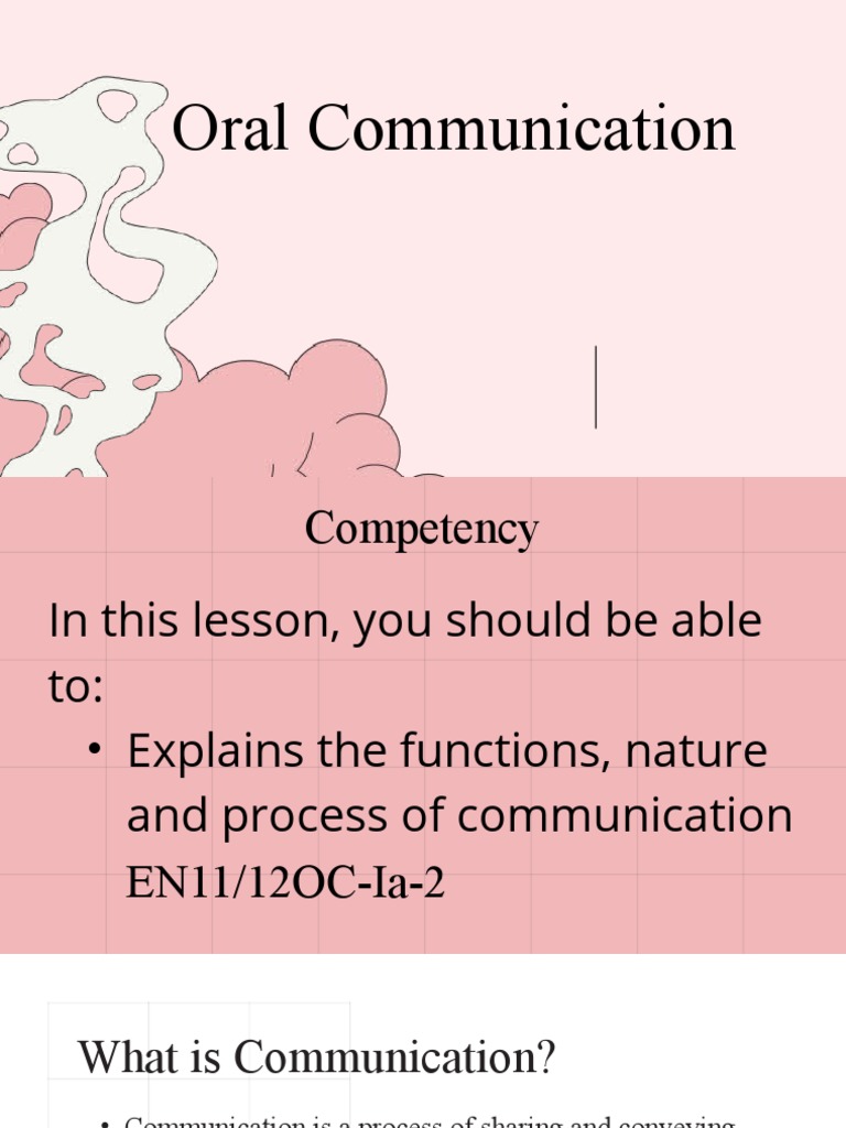 Functions, Nature and Process of Communication | PDF | Communication ...