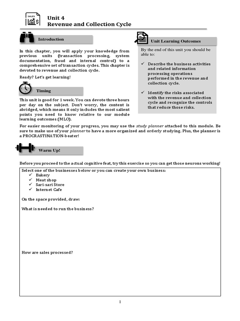 ACCTSYS Unit 4 | PDF | Invoice | Cheque