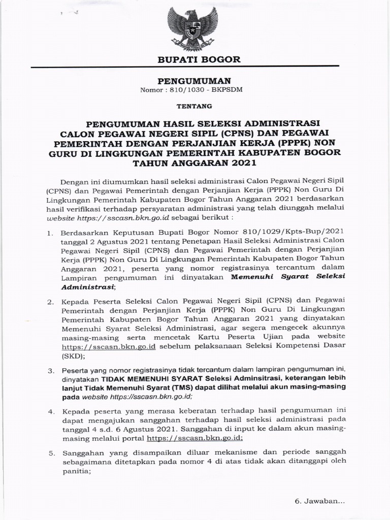 Pengumuman | PDF | Bisnis