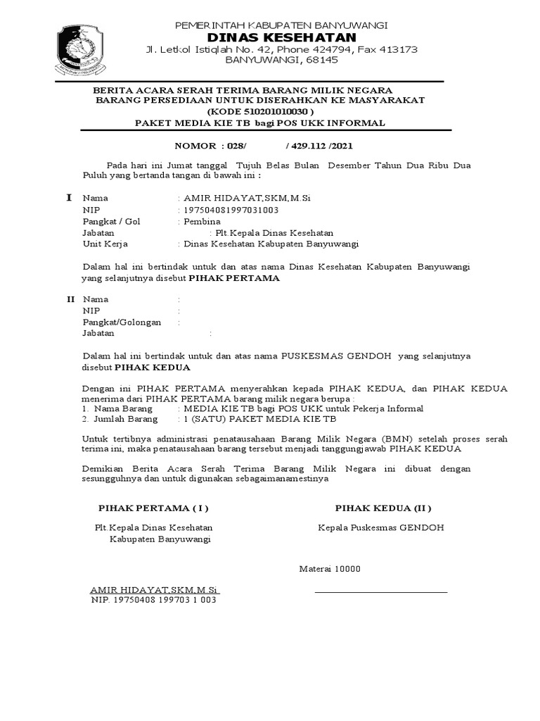 BASTB Kit Pos Ukk 2021 GENDOH | PDF