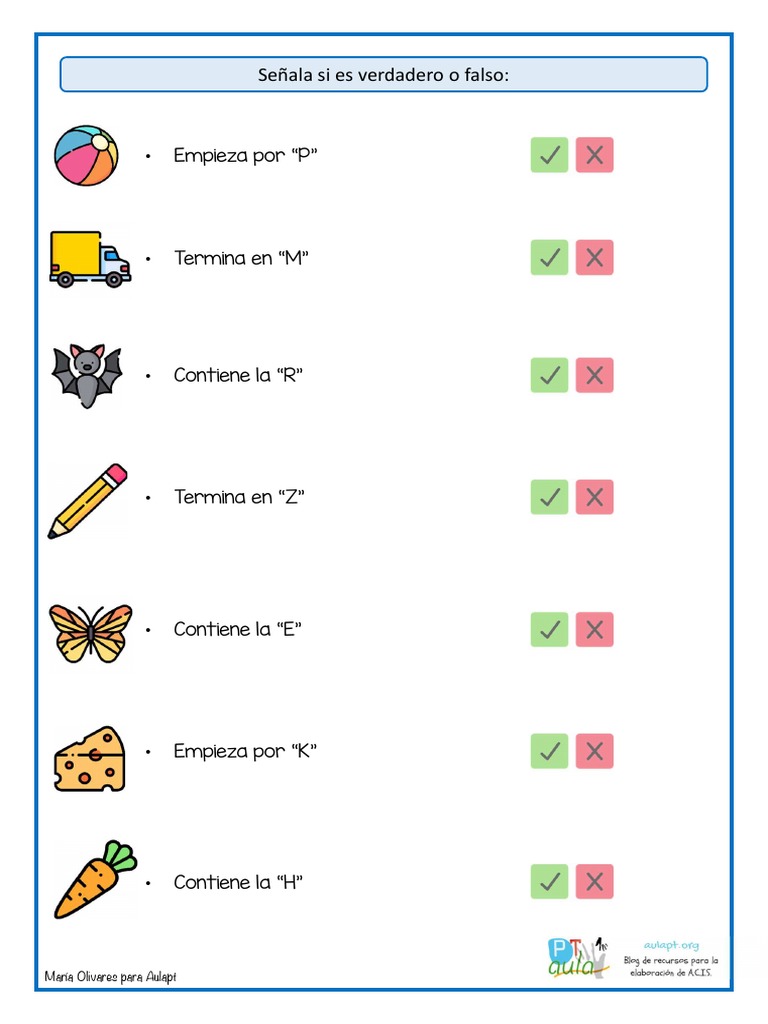 Juego Conciencia Fonologica | PDF