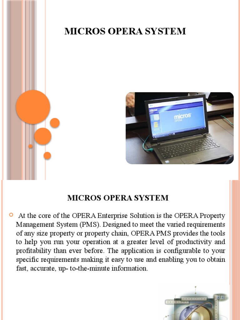 Micros Opera System | PDF | Travel Agency | Credit Card