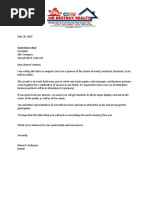 Invitation Letter To Guests - Oath Taking | PDF | Ceremonies