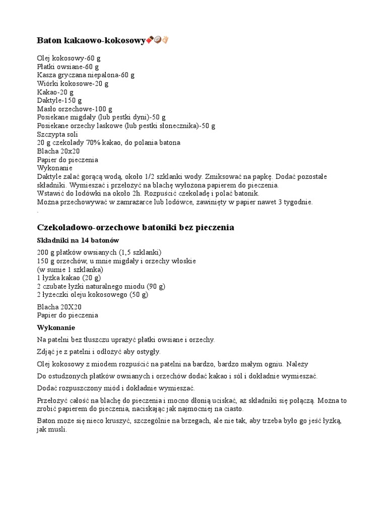 Gurbacka Przepisy | PDF