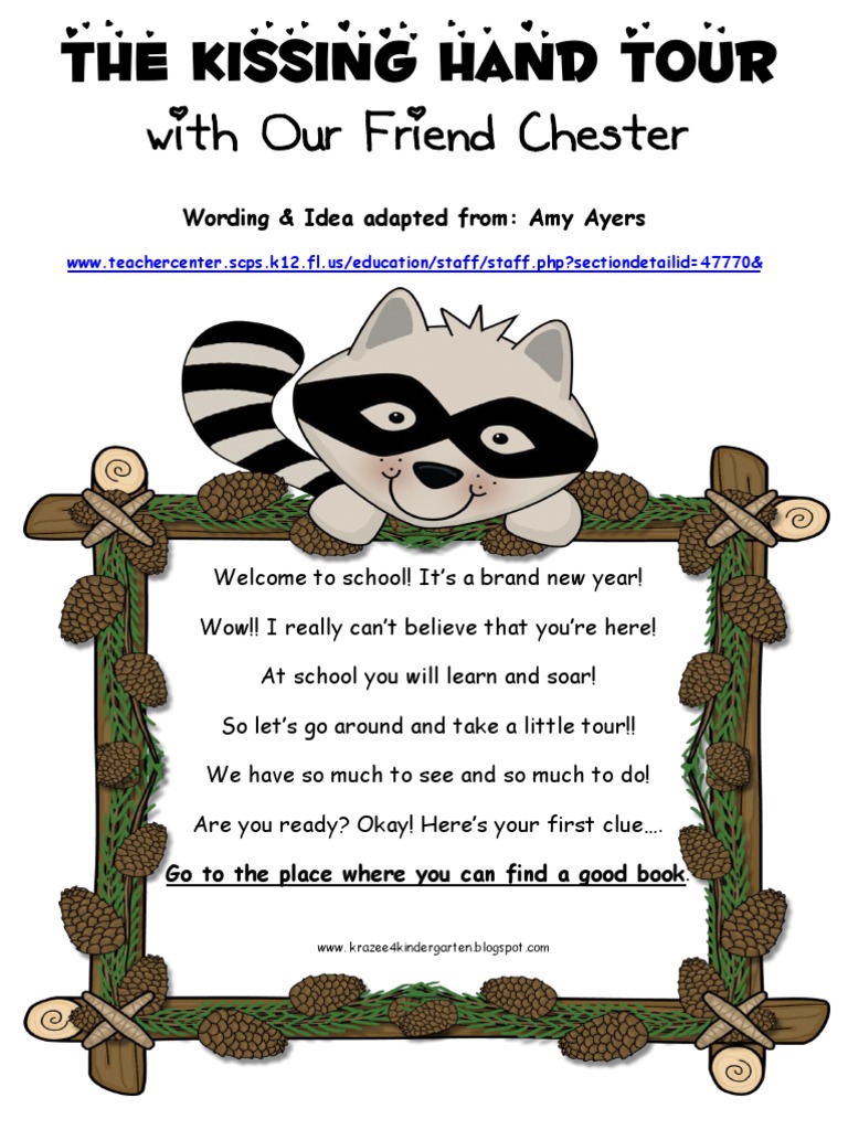 The Kissing Hand Tour | PDF