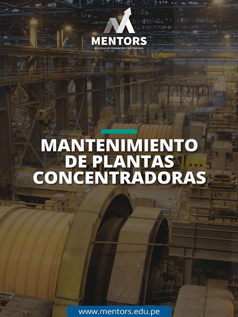 Brochure Programa de Mantenimiento de Plantas Concentradoras-1 | PDF