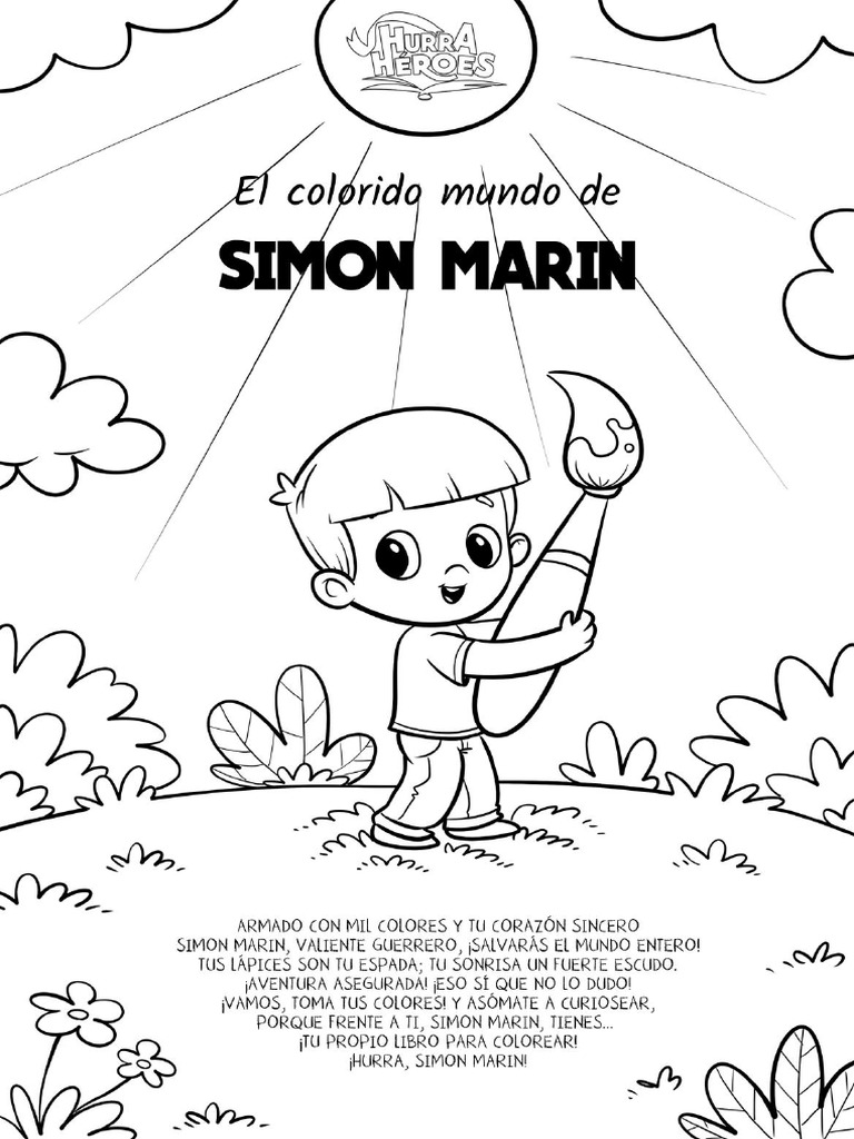 Libro SImon Colorear | PDF