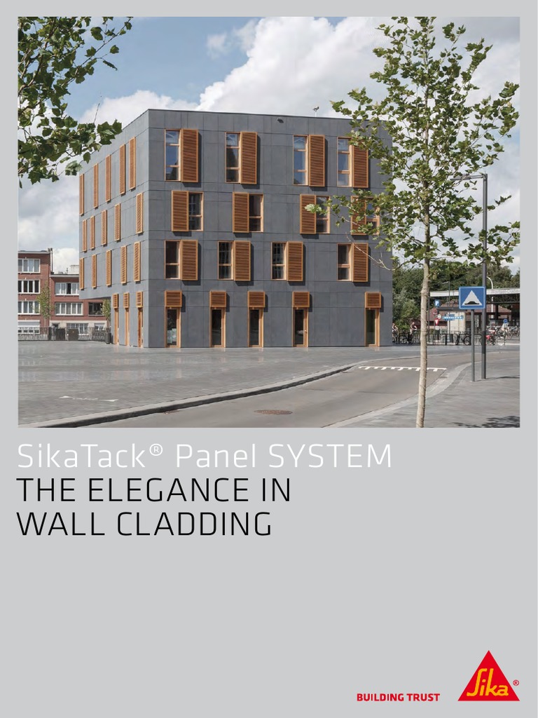 SikaTack Panel System BRO | PDF | Adhesive | Wall