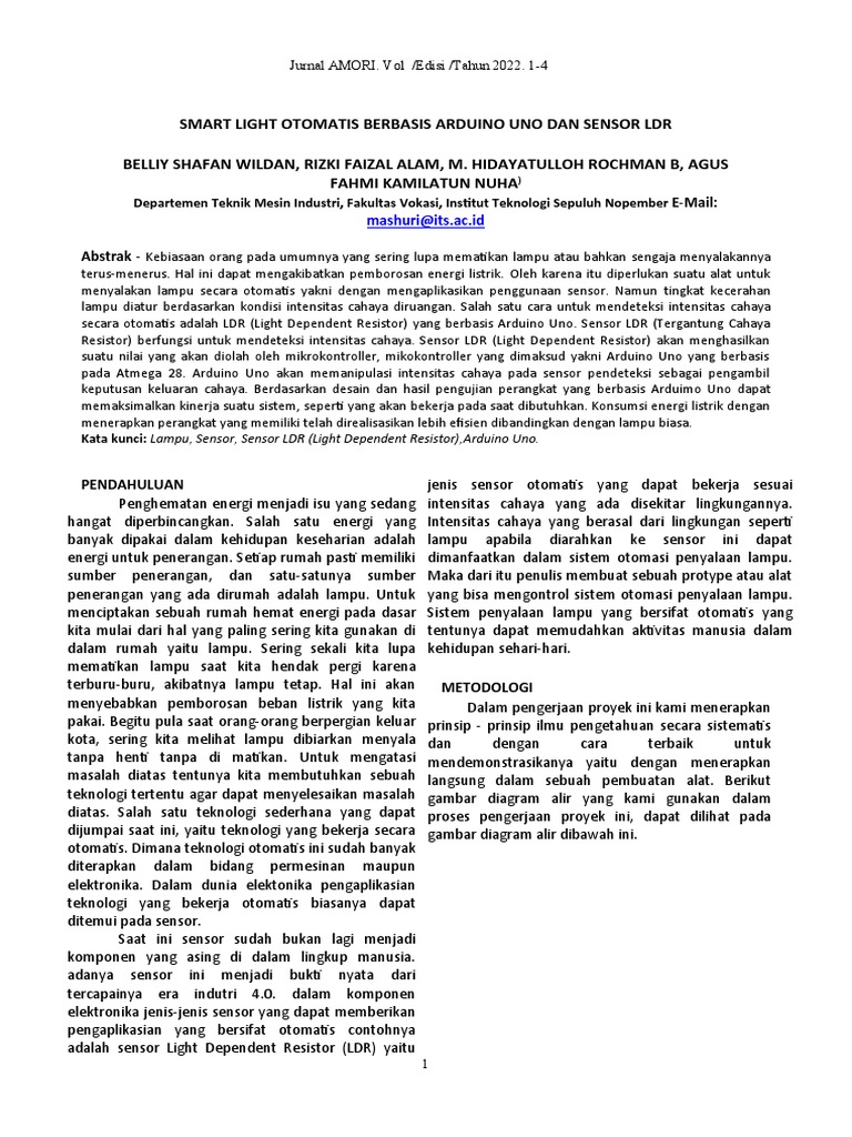 Contoh Jurnal ATC | PDF