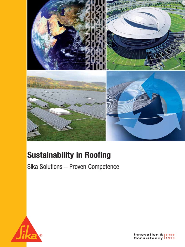 Sustainability in Roofing: Sika Solutions - Proven Competence | PDF ...