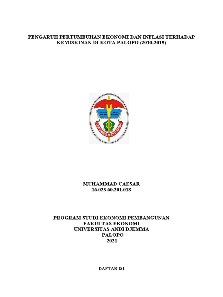 Proposal Muhammad Caesar | PDF | Pengelolaan Keuangan & Uang | Ilmu Sosial