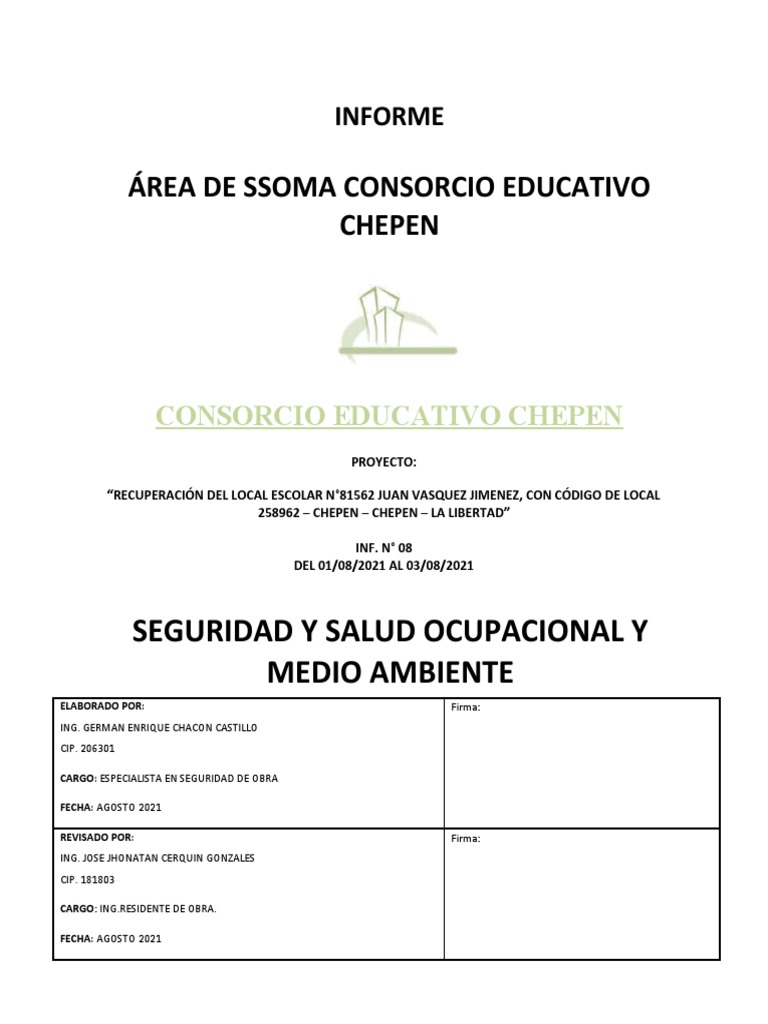Informe de Ing. Seguridad | PDF
