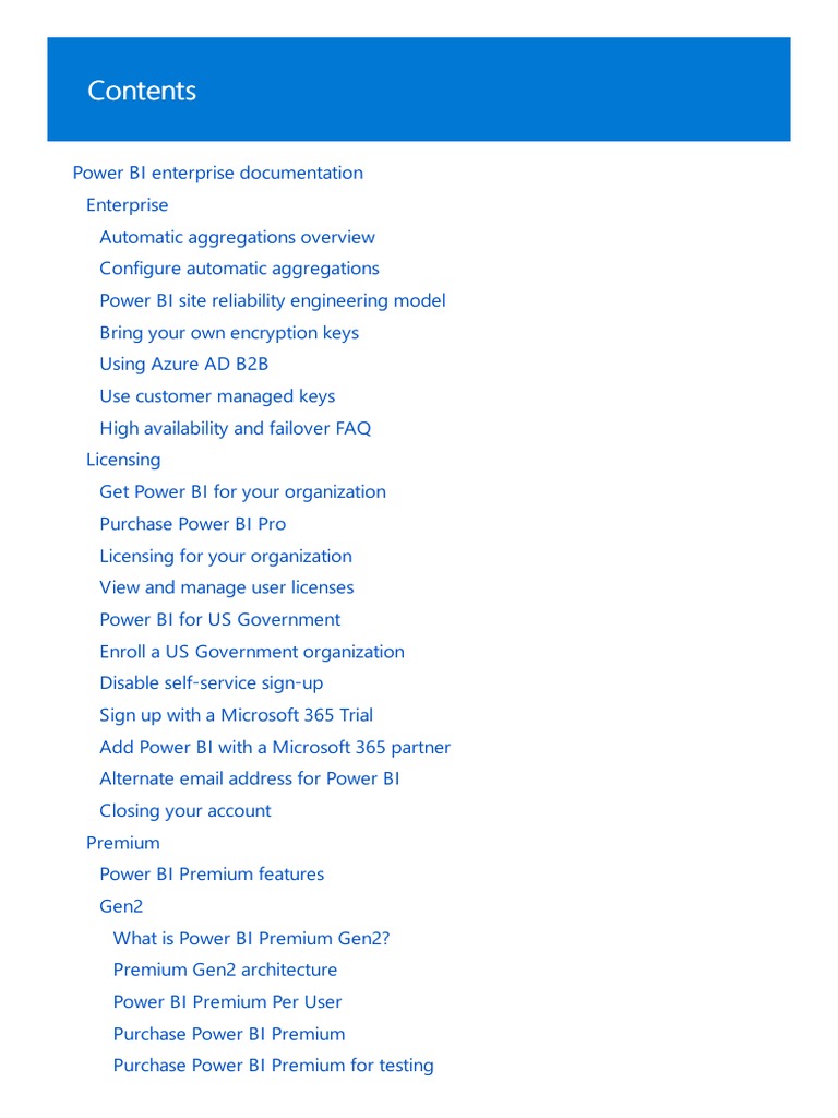Power Bi Document | PDF | Reliability Engineering | Cache (Computing)