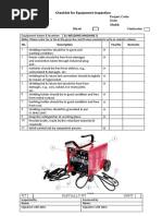 Inspection Checklist For Lifting Tools & Tackles | PDF | Manufactured ...