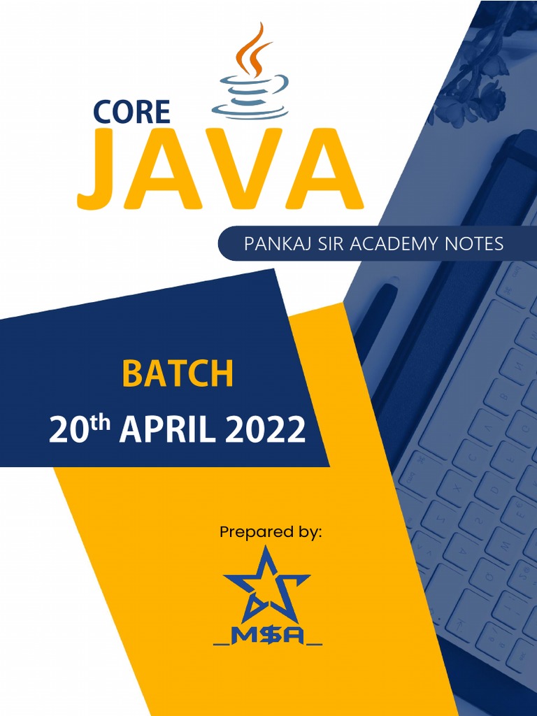 Corejava 20apr2022 Pdf Programming Constructor Object Oriented