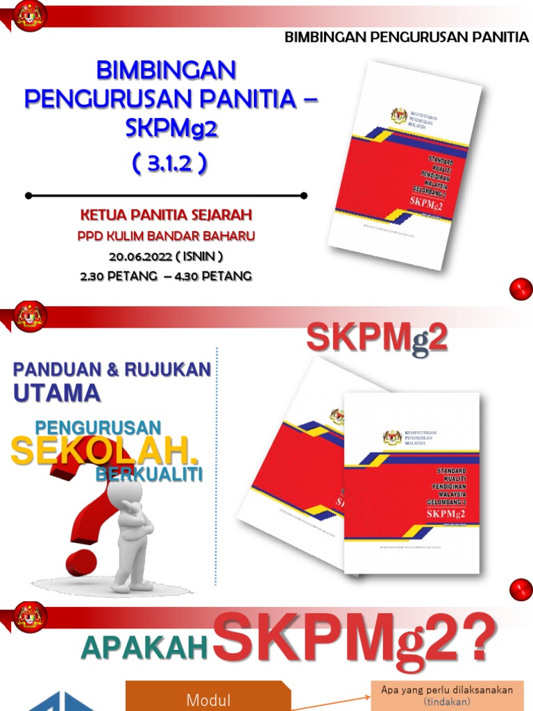 Skpmg2 STD 3 Pengurusan Panitia | PDF