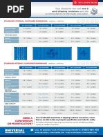Shipping Container Specs Guide | PDF