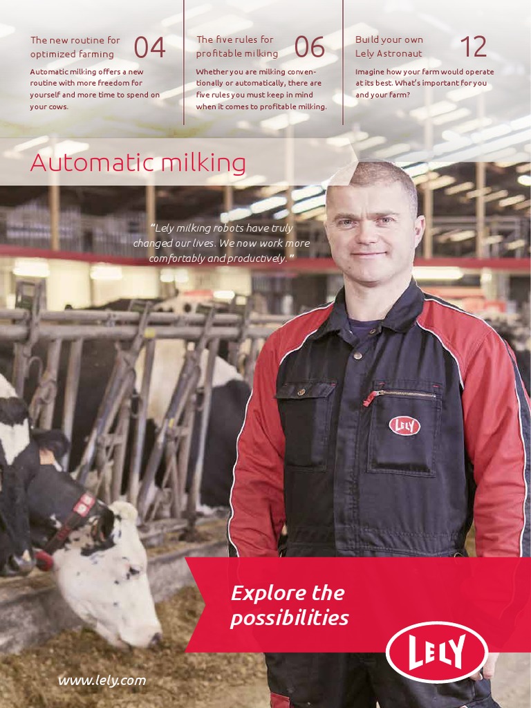 Lely Astronaut A5 e en | PDF | Dairy Farming | Dairy