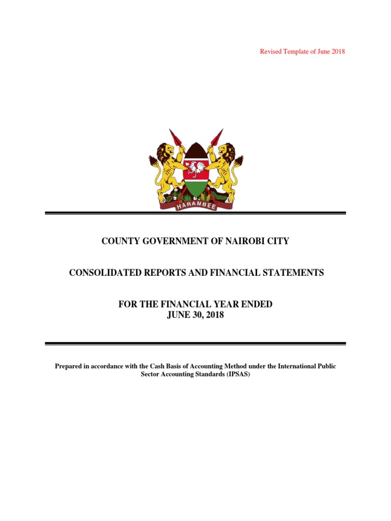 Nairobi City County Financial Report 2018 | PDF | Debt | Financial ...