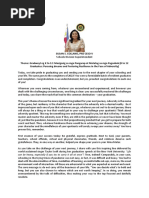 Closing Remarks (Recognition Day) : Perseverance. Let It Be Your Light ...