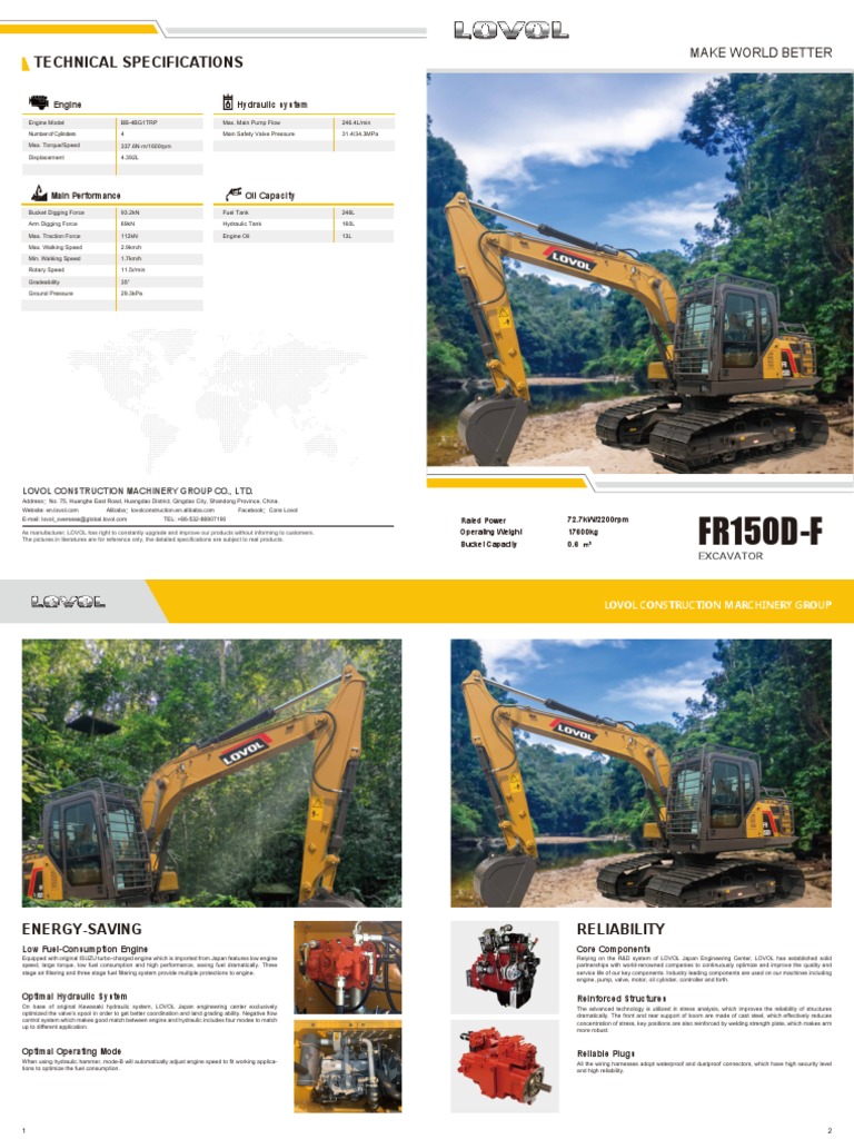 6.9 最终版海外册子FR150D-F（雨林） | PDF | Engines | Pump