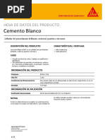 FT Impermeabilizante Muros y Fachadas QHC172 Base Agua | PDF | Agua