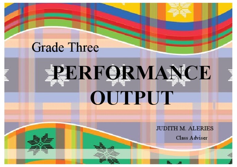 Patadyong Border Design | PDF