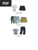 Iba't Ibang Uri Ng Kasuotan