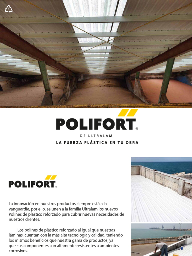 Polines de Plástico Reforzado POLIFORT | PDF | Materiales