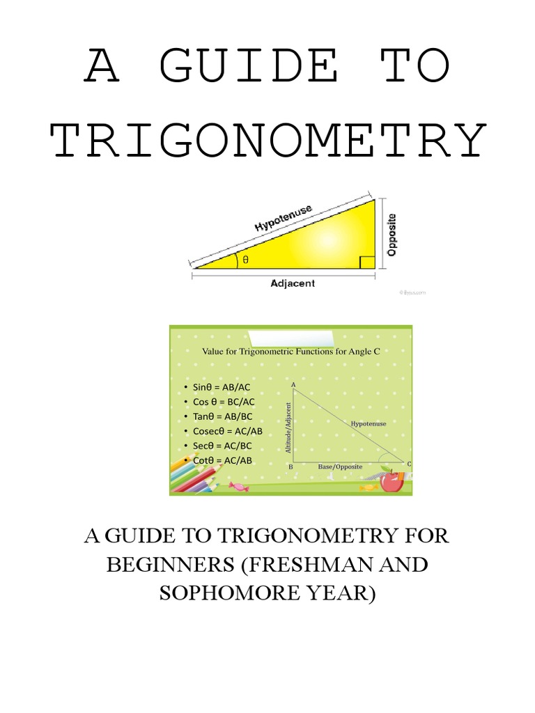 Trigonometry For High School | PDF | Trigonometry | Trigonometric Functions