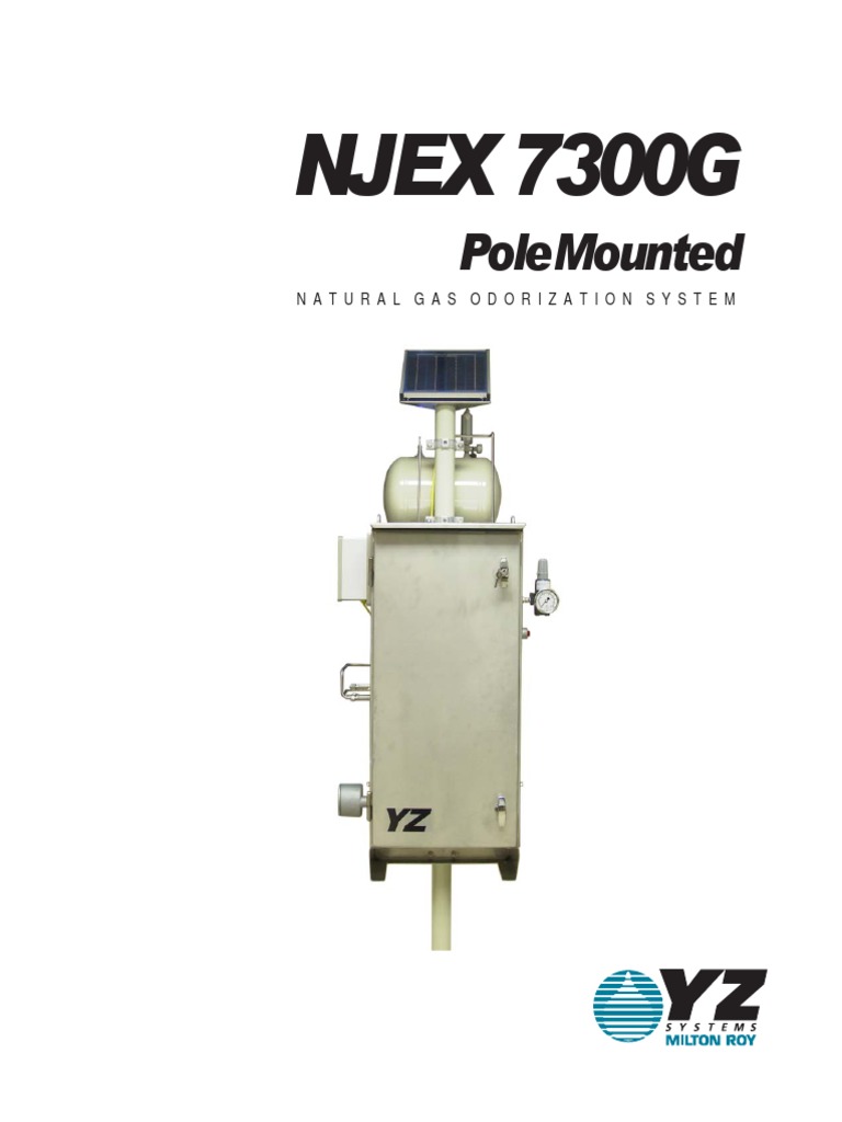 NJEX 7300G: Pole Mounted | Download Free PDF | Valve | Pump