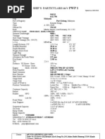 Contoh Ship Particular | PDF | Tonnage | Ships