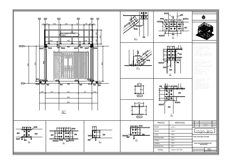 All Handil Profile PD50 3: A B C D E F | PDF | Welding | Construction