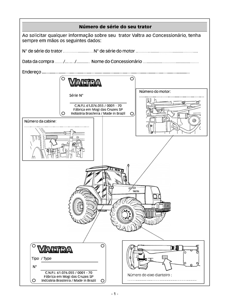 Manual Trator Valtra | PDF