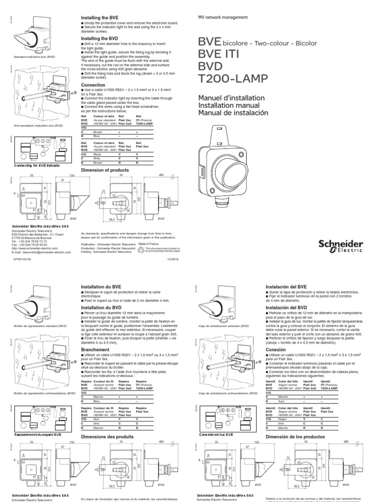 BVE/BVD Installation Guide | PDF | Building Materials | Machines
