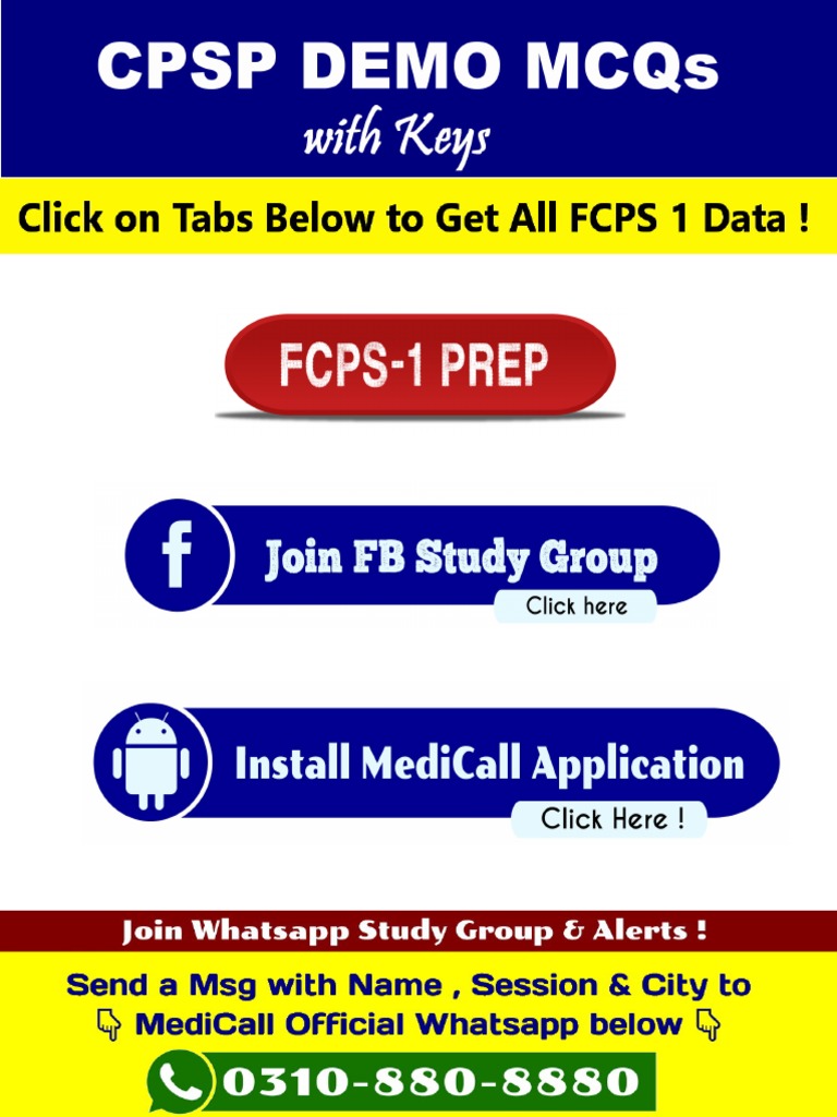 CPSP Demo Mcqs - 2022 | PDF | Kidney | Anemia