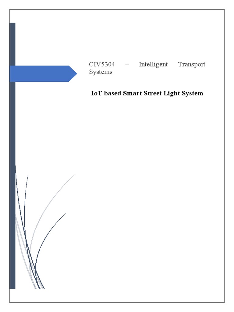 ICNU - 1 - Writing Materials# INTELLIGENT TRANSPORT SYSTEMS - 3000 ...