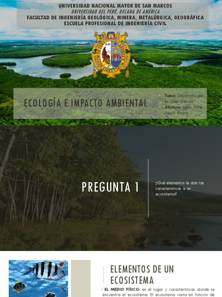 PARCIAL1 | PDF | Ecosistema | Entorno natural