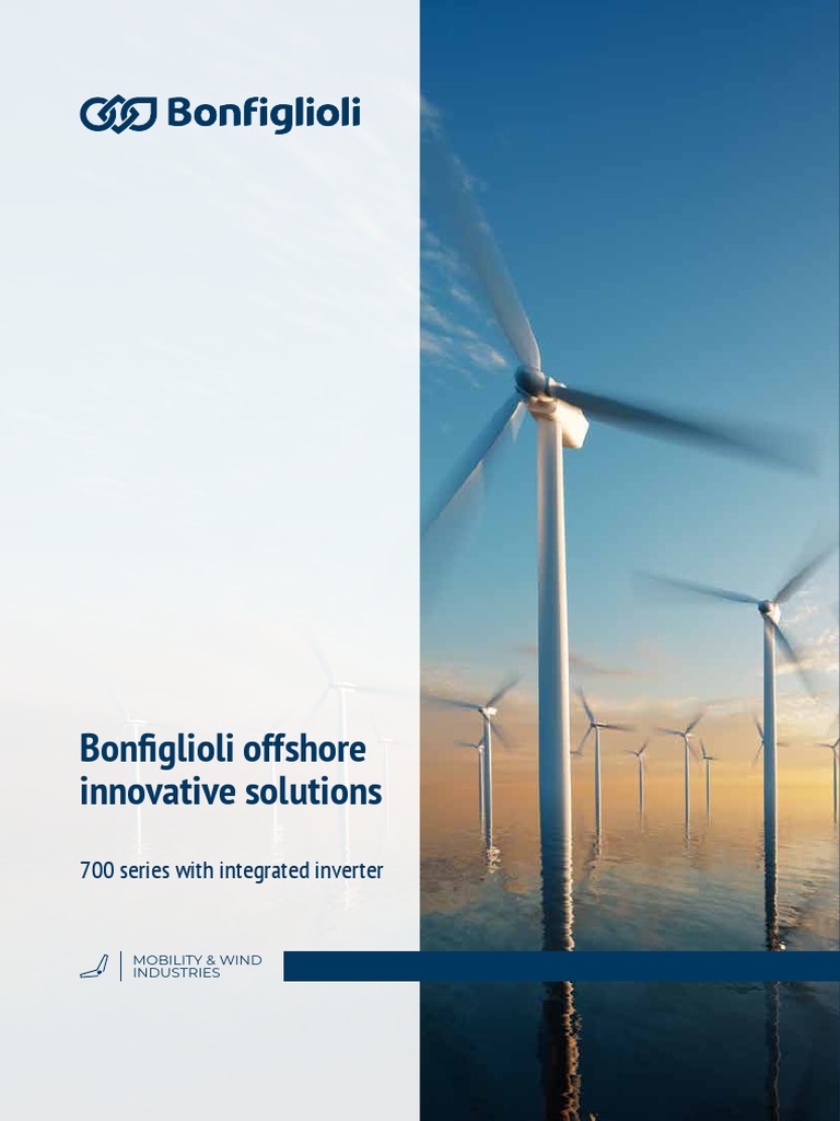 Bonfiglioli Offshore Wind Solutions | PDF | Internet Of Things | Power ...