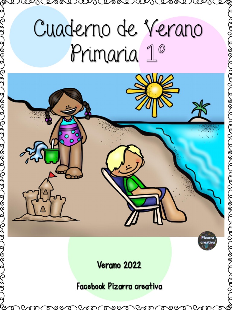 Cuaderno de Verano 1° Grado | PDF | Calendario | Lengua española