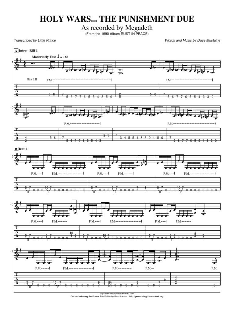 Holy Wars Punishment Due | PDF | Universal Music Group | Music Industry