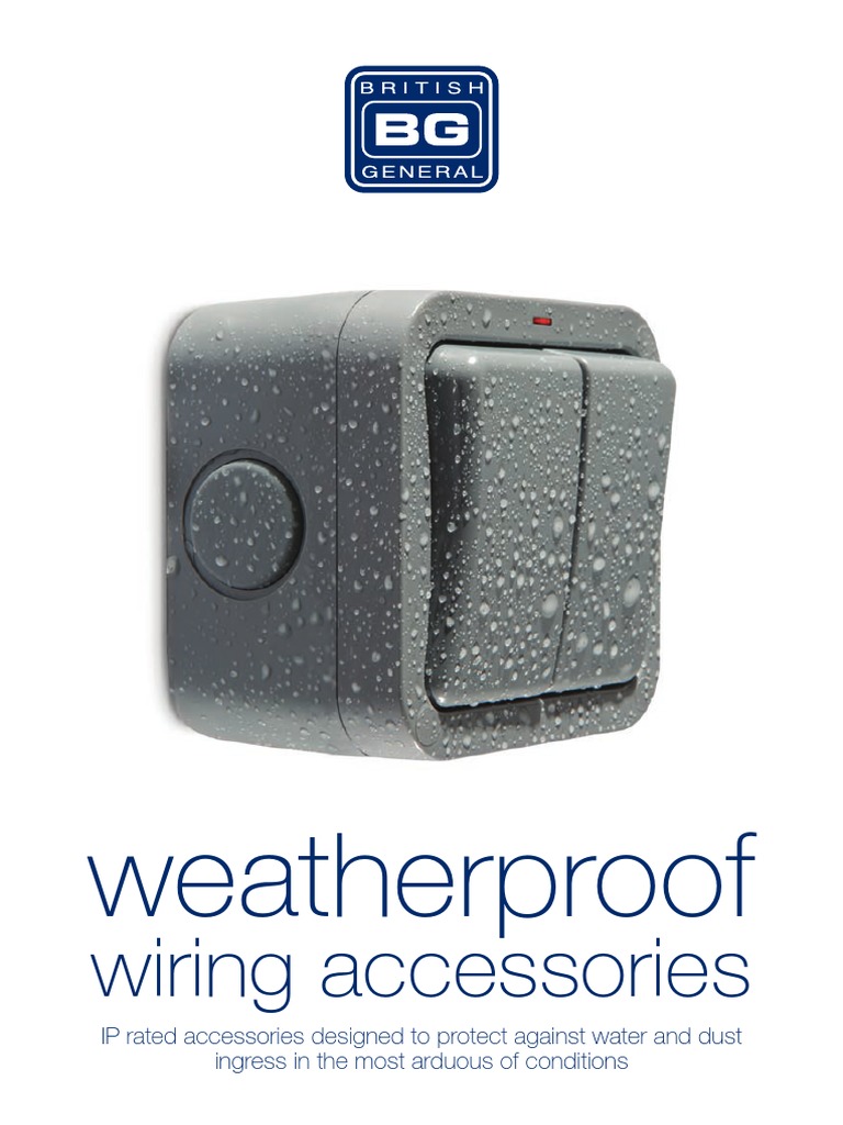 Weatherproof: Wiring Accessories | PDF | Ac Power Plugs And Sockets ...