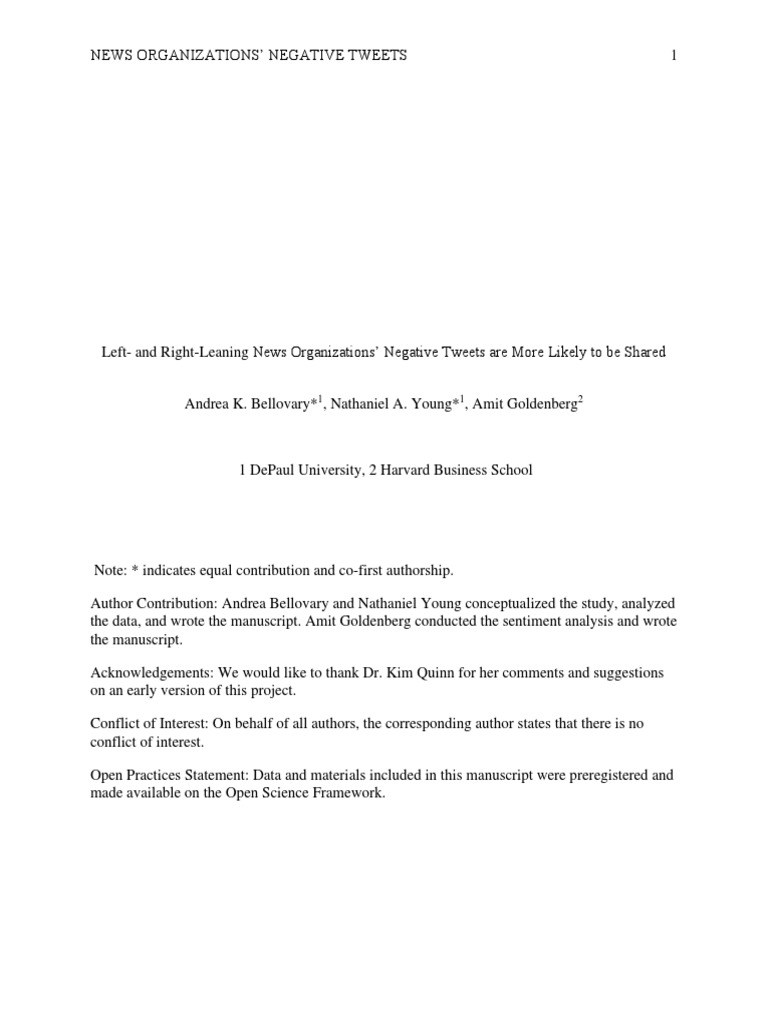 Left - and Right-Leaning News | PDF | Social Media | Popular Culture ...