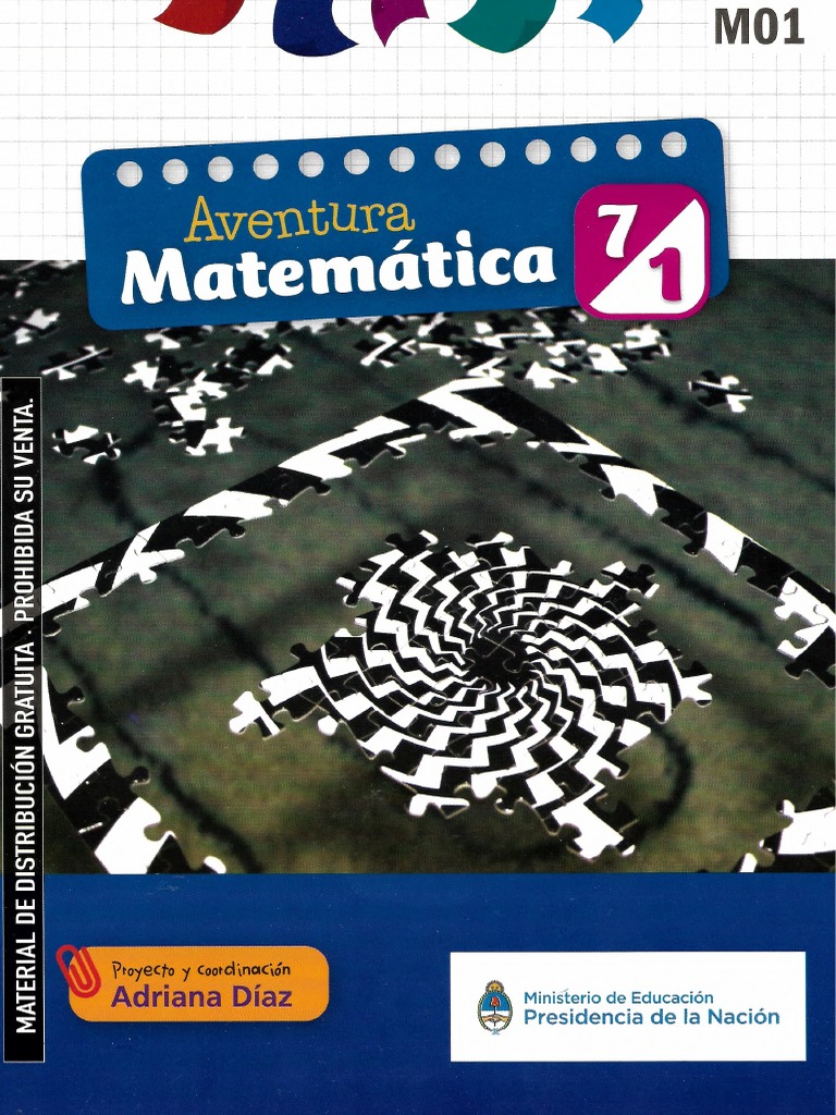 1.aventuras Matemática 7 - 1 - Aique. | PDF